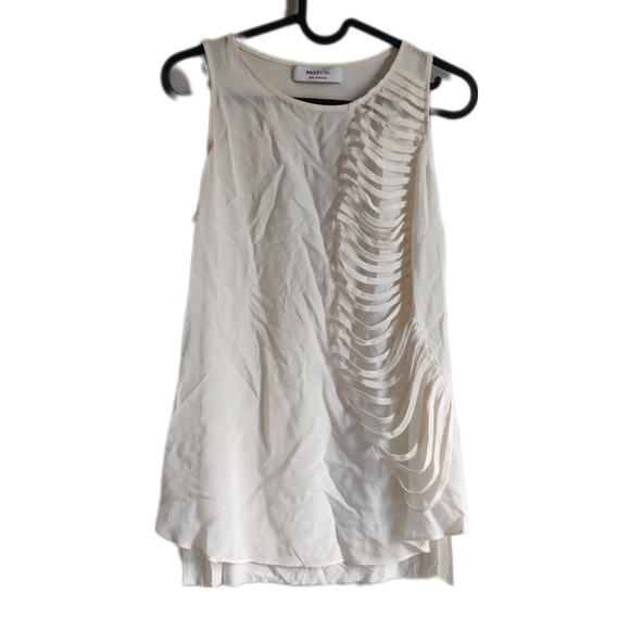 Bailey 44 | Tops | Bailey 44 Royal Stables Silk Blouse Sleeveless ...